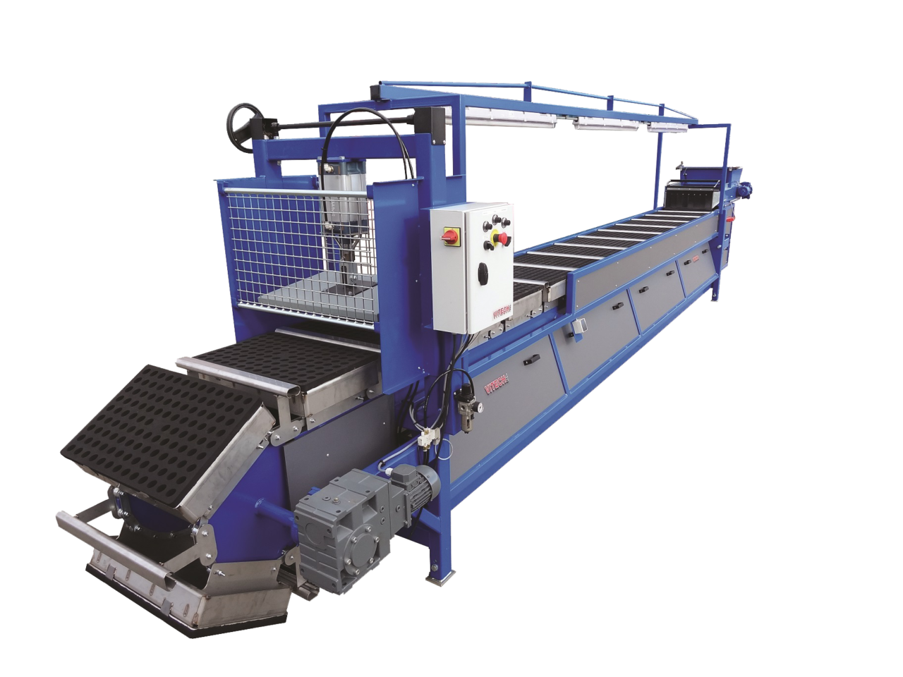 Vitech Nederland | Sorteermachines | Fustreiniger | Leesbanden | Plantlijn